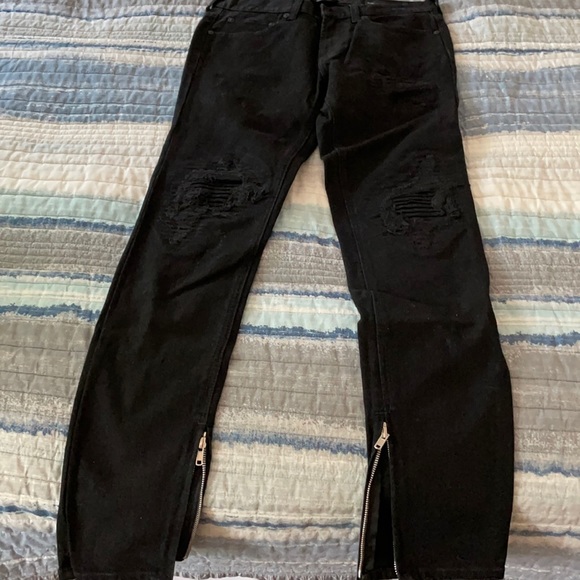 PacSun | Jeans | Pacsun Black Destroyed Jeans | Poshmark